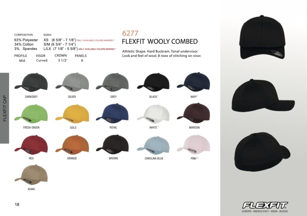 Flexfit® Caps - Full Elastic Closure, Flexfit Original 6277