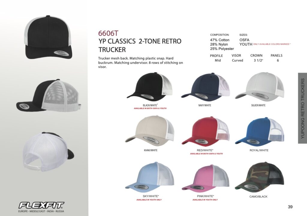 Trucker Baseball Caps - Premium Trucker 2 tone Truckers